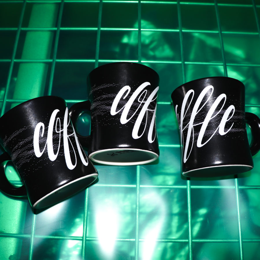 【HASAMI × manucoffee 008】BLACK “coffee" MUG (artwork by Ryu Mieno) - GOODS & PRODUCTS - NEWS ...